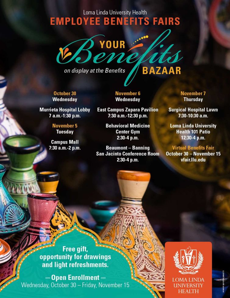 LLUH Benefits Fairs | Events - Loma Linda University Health